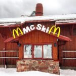 Neste McDonald’s, o drive-thru só vale para quem é fera no ski; vídeo ...